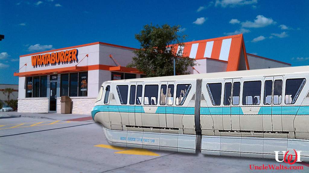 Photo feature: Monorail goodwill tour reaches Texas - Uncle Walt's Insider