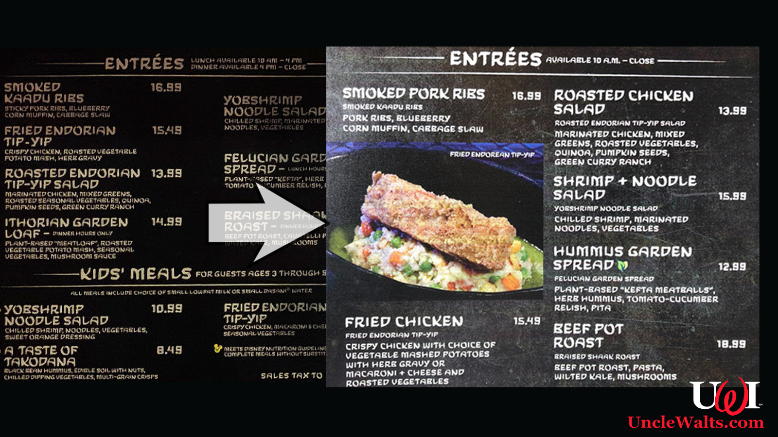 Florida alien food embargo; Galaxy's Edge required to use Earth ...