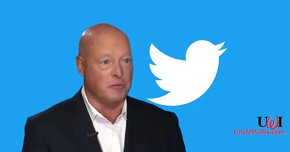 BREAKING: Bob Chapek in as new Twitter CEO - Uncle Walt's Insider